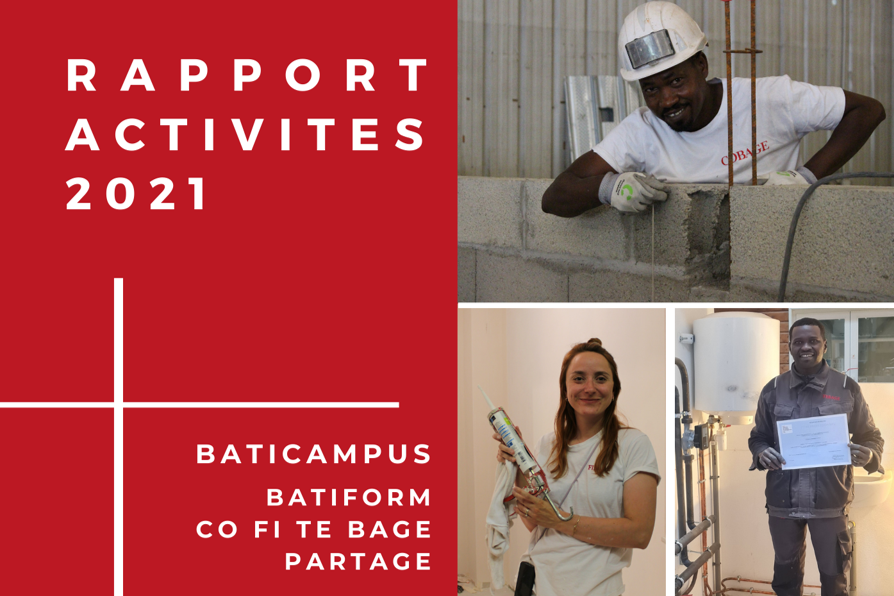 Baticampus publie son Rapport d'activités 2021 - Batiform
